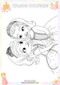 9 Desenhos da Amber para colorir e imprimir